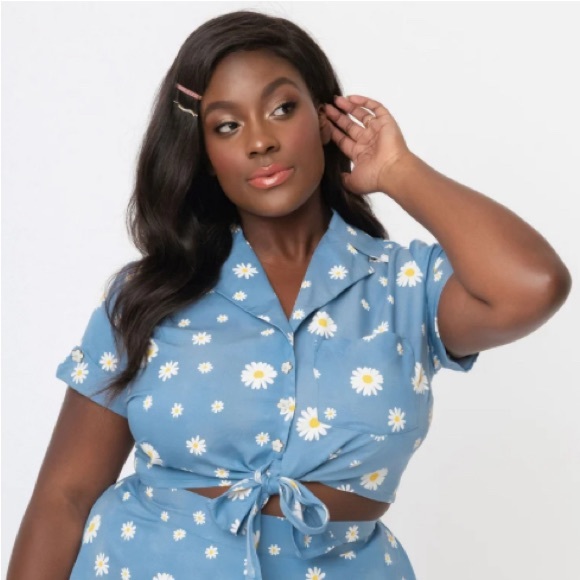 Unique Vintage | Tops | Unique Vintage Crop Top | Poshmark